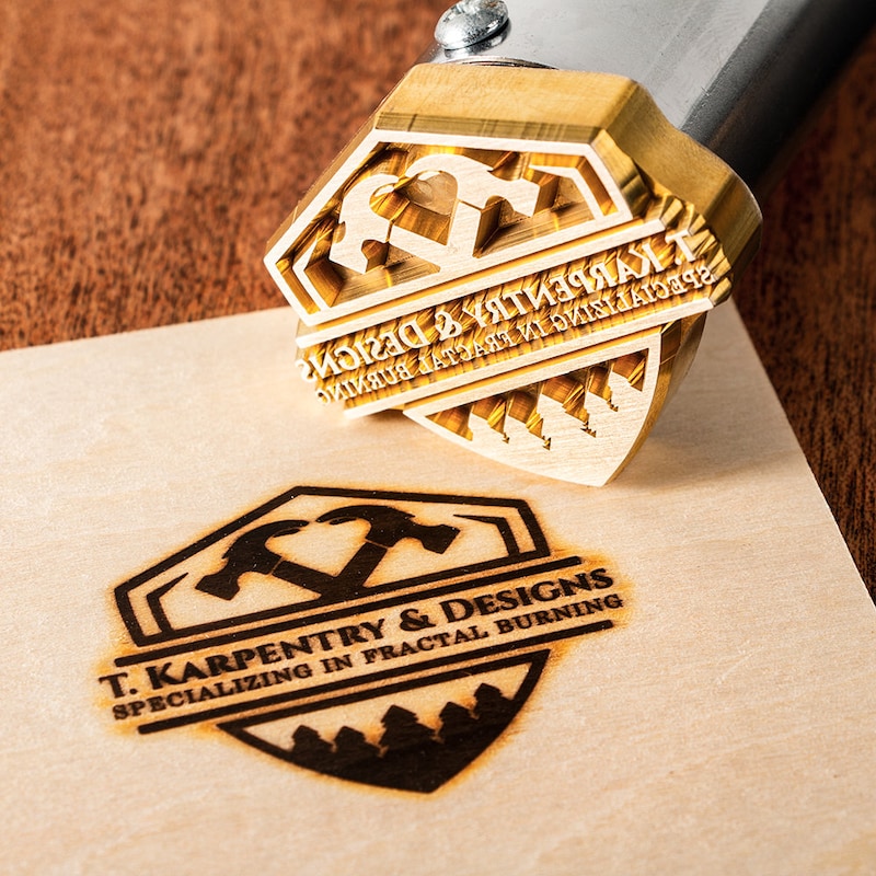 Wood Burning Logo Stamp - Etsy