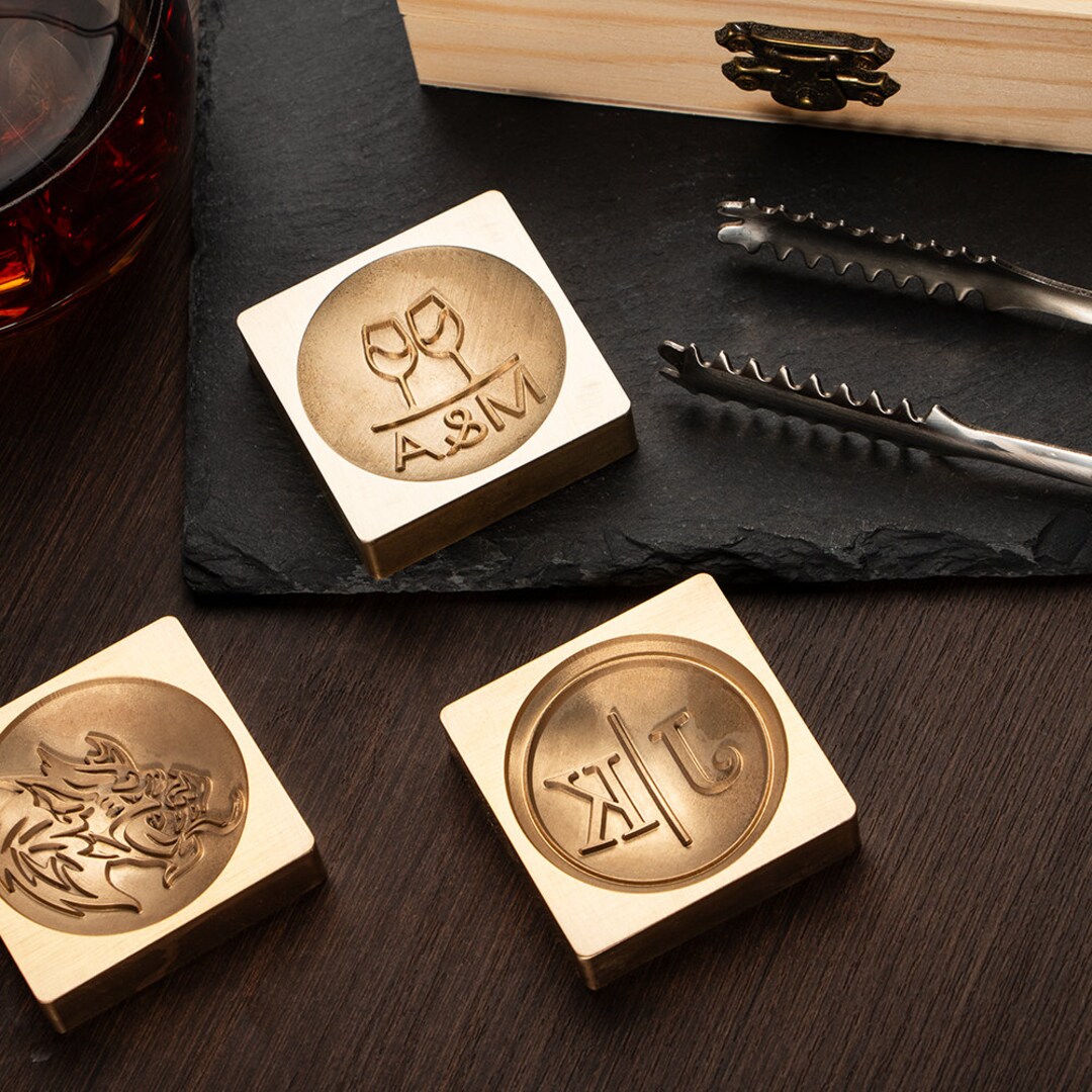 Initials Ice Ball Stamps,custom Ice Ball Stamp,custom Ice Ball Stamp ...