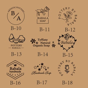 Custom Rubber Stamp, Paper Stamper, Wooden Rubber Stamper, Ink Stamps ...