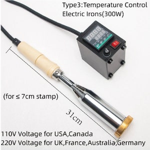 Branding Irons for Wood,any Size Stamp,custom Branding Iron,temperature ...