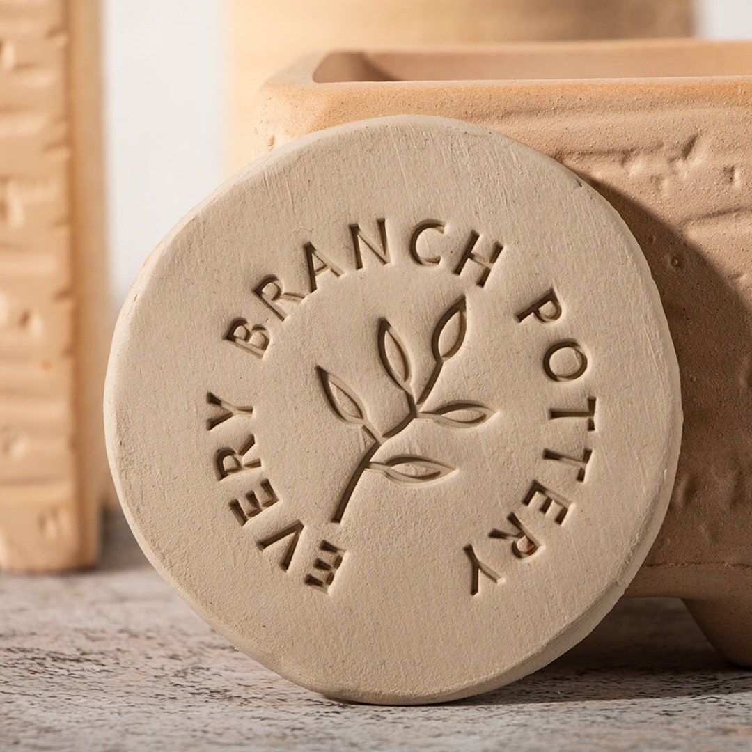 Personalized Clay Stamp Custom Pottery Stamps Clay Stamps Gifts for ...