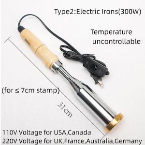 Branding Irons for Wood,any Size Stamp,custom Branding Iron,temperature ...