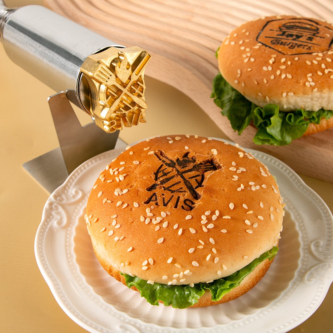 Burger Brand Iron Custom, Branding Iron for Burger, Electric Iron for ...