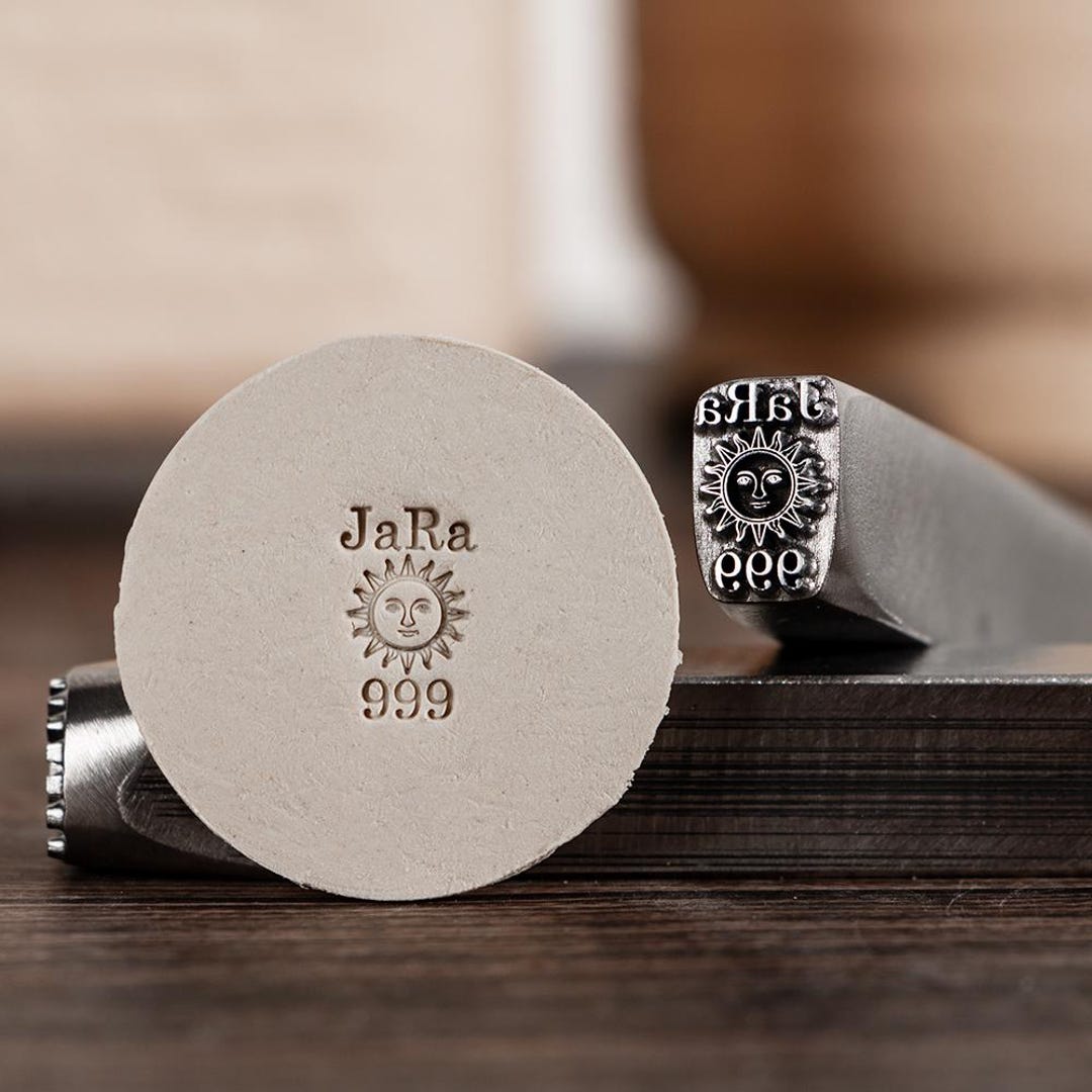 Custom Design Metal Punch Stamp, Custom Makers Mark,pottery Stamp ...