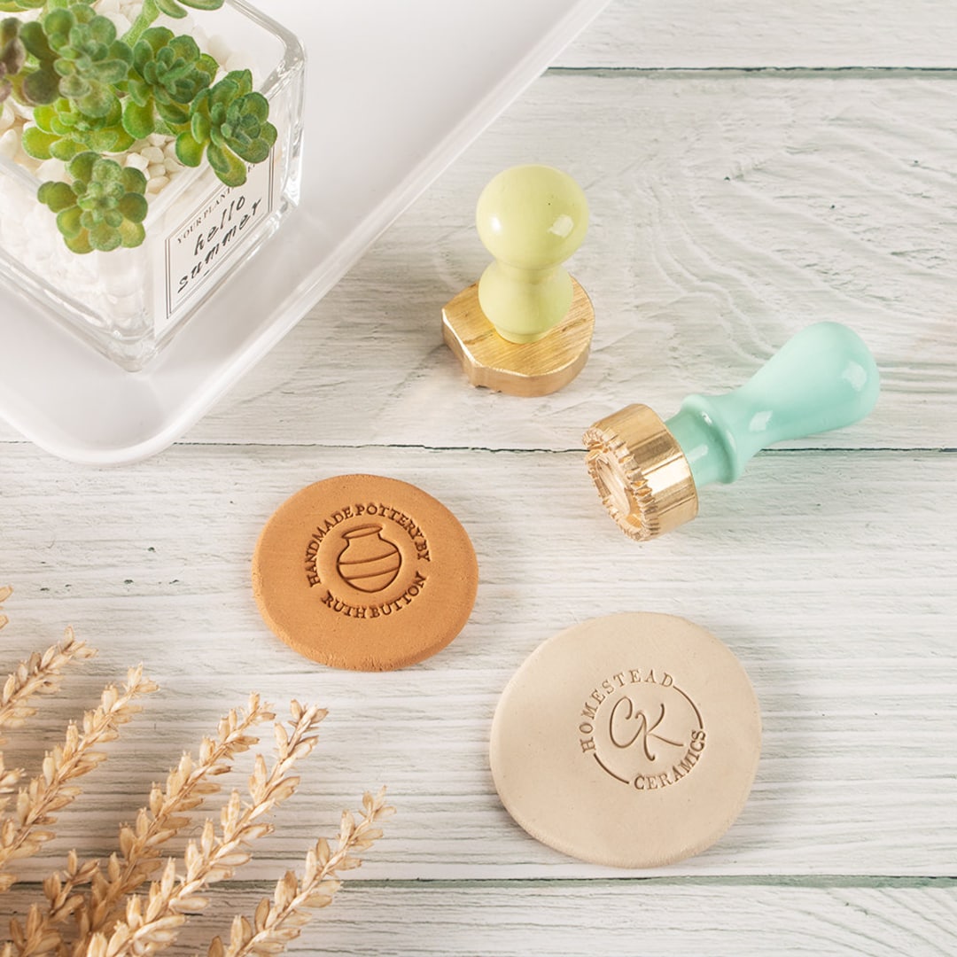 Stamp for Clay | Custom Pottery Stamp | Ceramics Stamp | Clay Stamp ...