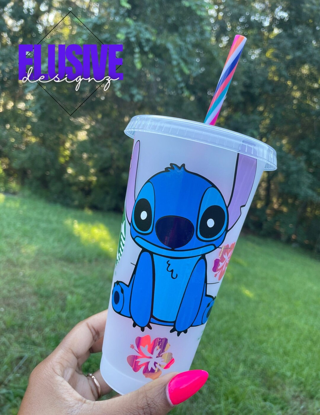 Disney's Stitch Starbucks Cup - Etsy