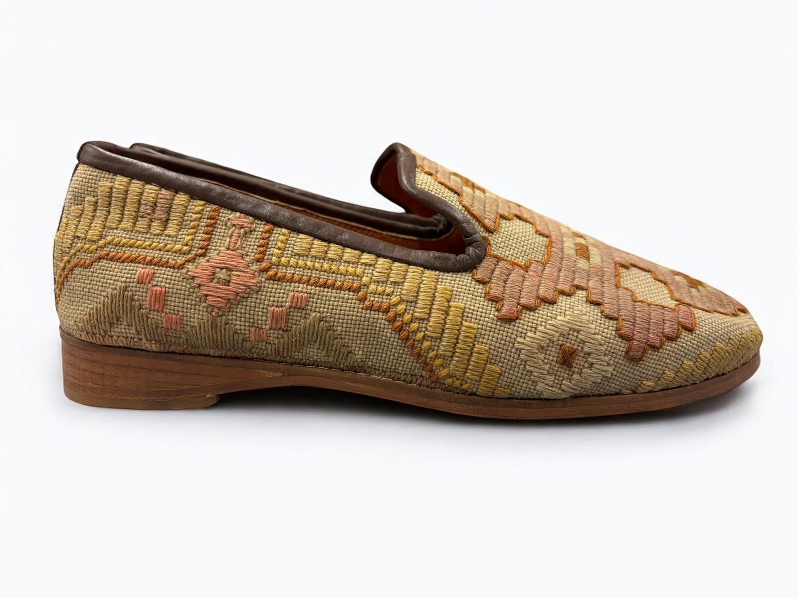 Turkish Handmade Genuine Leather Vintage Shoes Loafers Us-9.5 Eu-42 ...