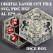RPG Dice Box SVG Wooden Box for 7 Dice Svg Digital Laser Cut - Etsy Canada