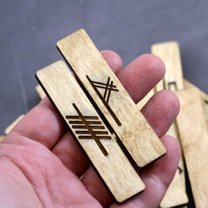 Ogham Stave Set SVG Ogham Runes Set of 25 Pcs SVG Ancient Irish ...