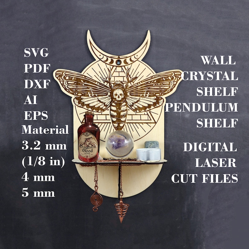 Moth Shelf - Etsy