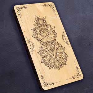 Travel Backgammon Set Laser Cut Files, Wooden Board Game SVG, Table ...