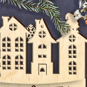 Customizable Wall Advent Calendar SVG Days Until Christmas SVG ...