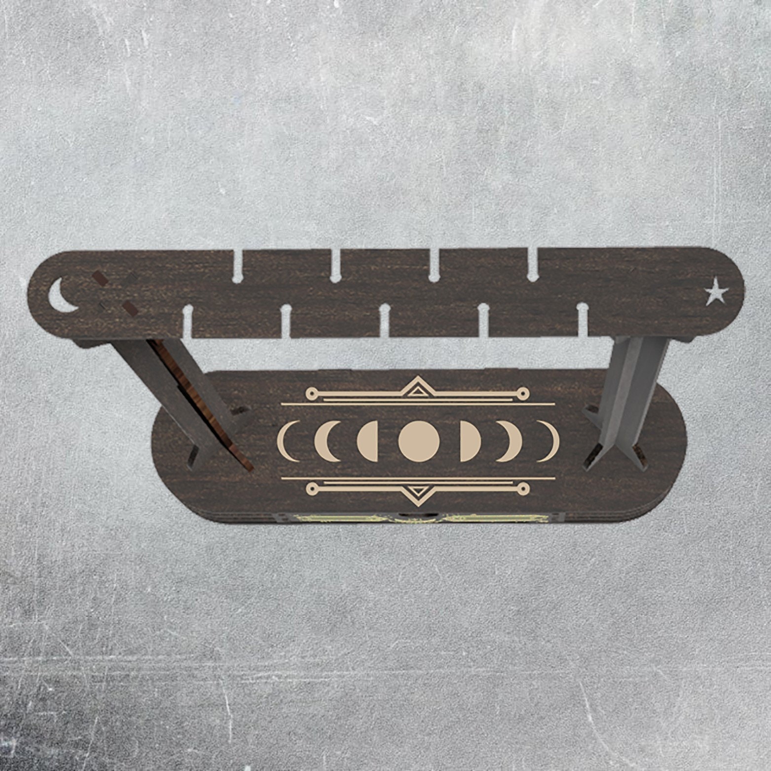 Pendulum Display Stand SVG Wooden Holder for 9 Pendulums Laser - Etsy