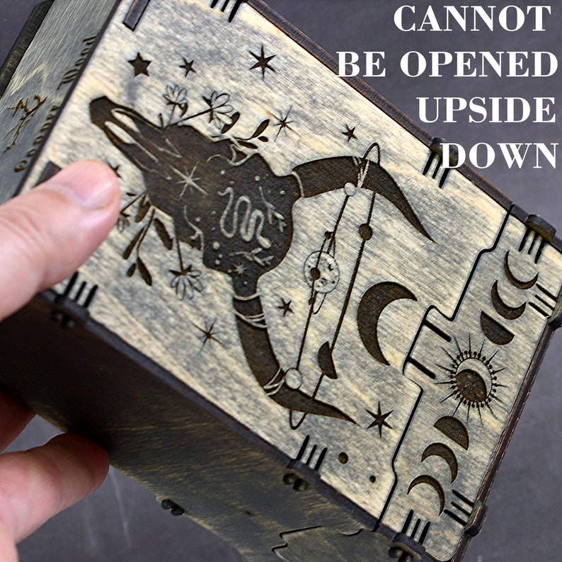 Box for Tarot Cards Svg Tarot Card Holder Svg Laser Cut Files - Etsy