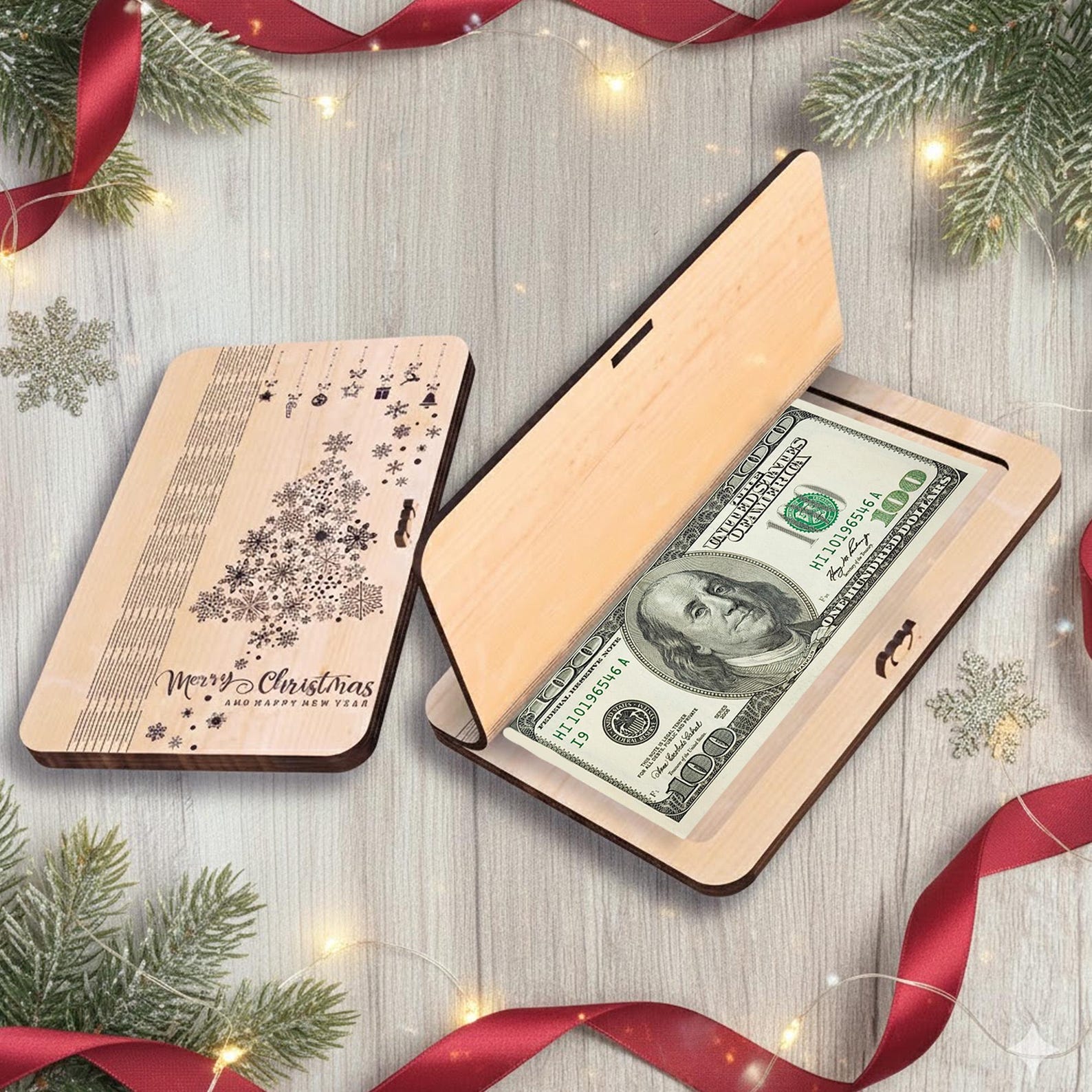 Money Holder SVG Bundle · 9 Laser Cut Cash Gift Box Designs · Digital ...
