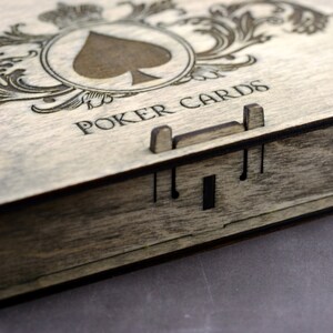 Playing Card Box for 2 Decks Svg, Box for Poker Cards Svg , Digital ...