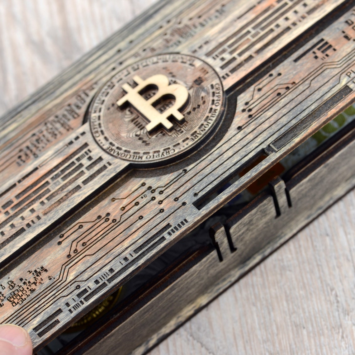 Bitcoin Cash Box Svg Money Box Svg Crypto Millionaire Svg - Etsy