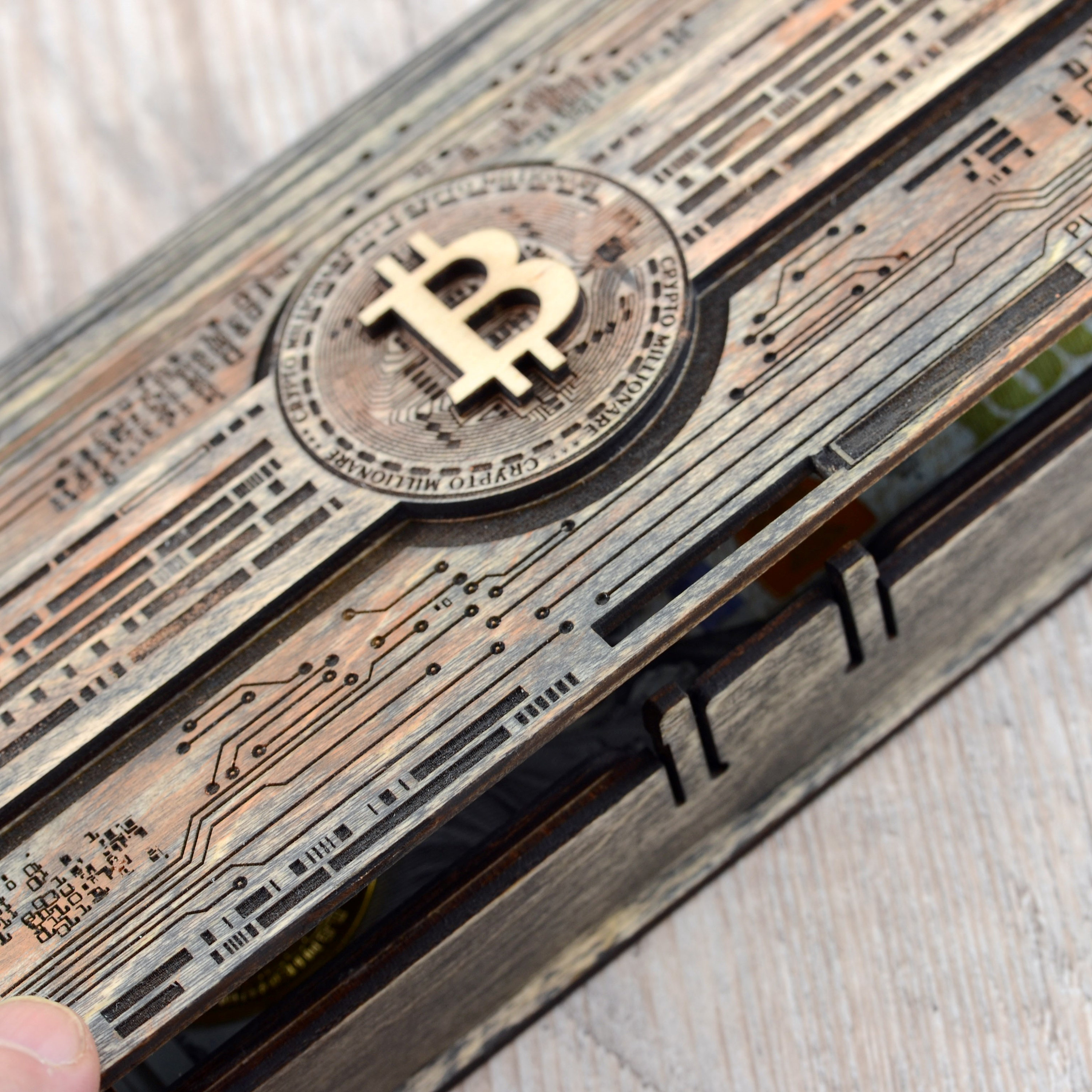 Bitcoin Cash Box Svg, Money Box Svg, Crypto Millionaire Svg, Glowgorge ...