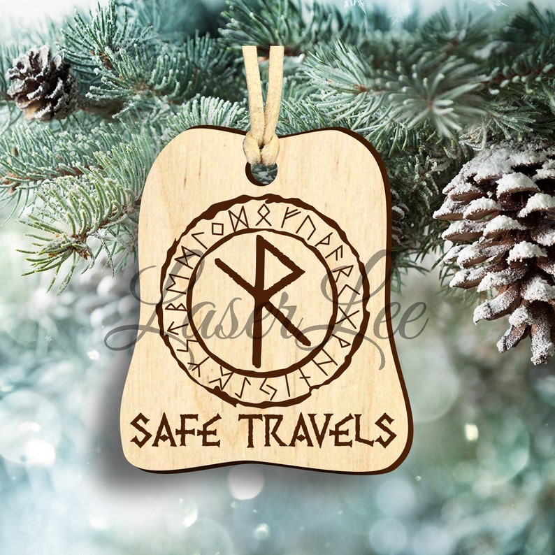 Protection Runes Ornaments SVG Set of 9 Pcs Celtic Christmas Ornaments ...