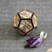 12 Sided Divination Dice SVG Fortune Telling Dice SVG Divination Tool ...