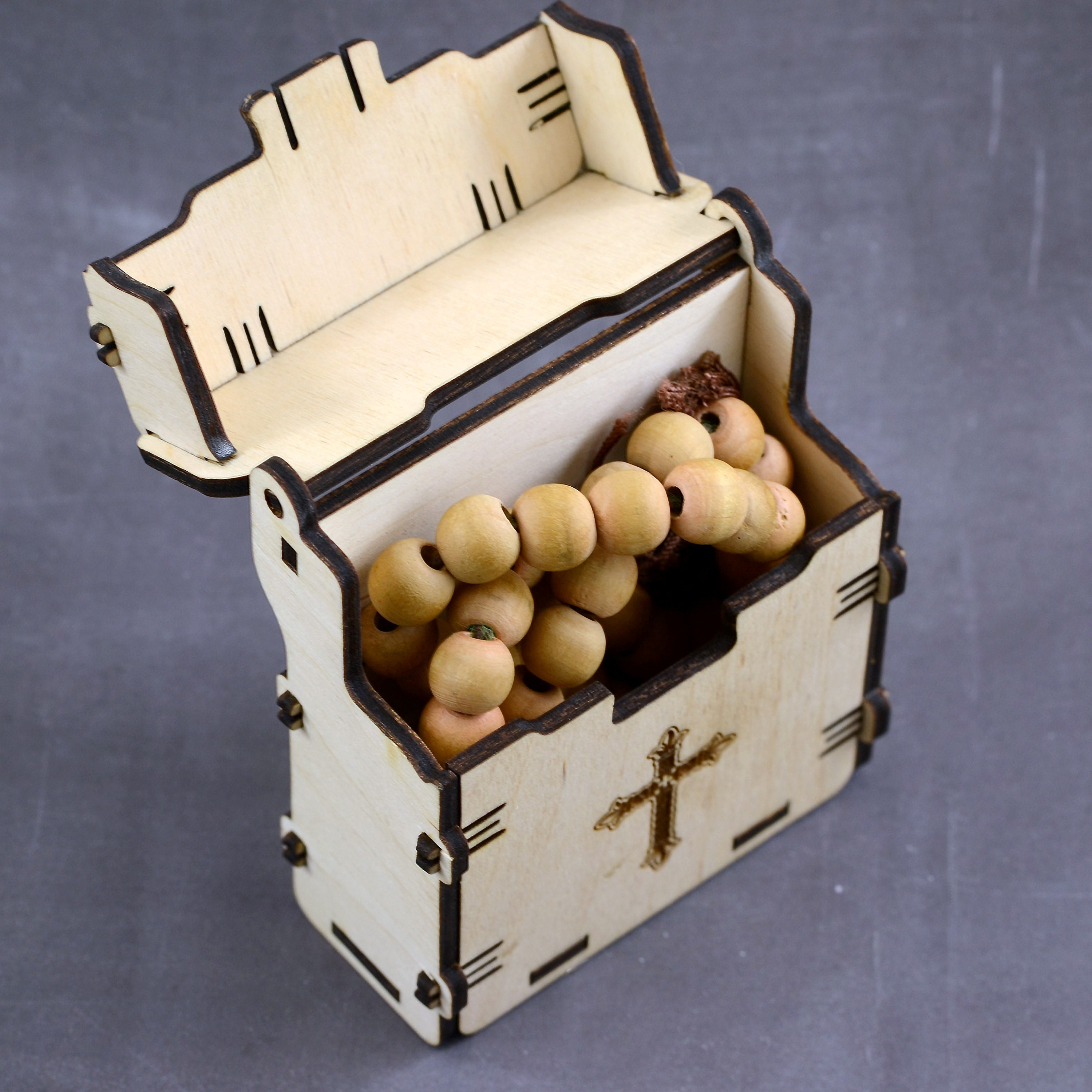 Rosary Box SVG Small Wooden Box Svg Digital Laser Cut Files - Etsy UK