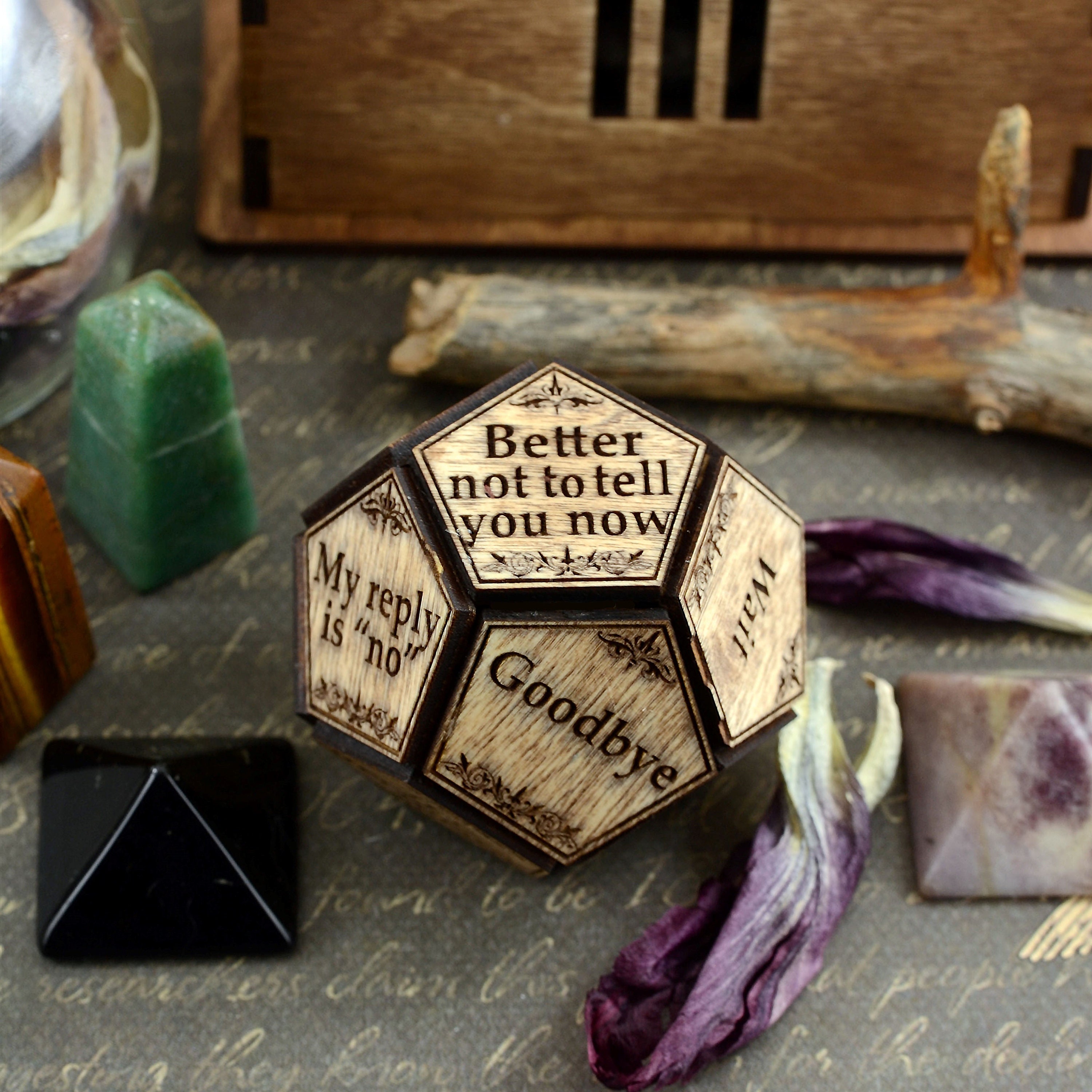 12 Sided Divination Dice SVG Fortune Telling Dice SVG Divination Tool ...