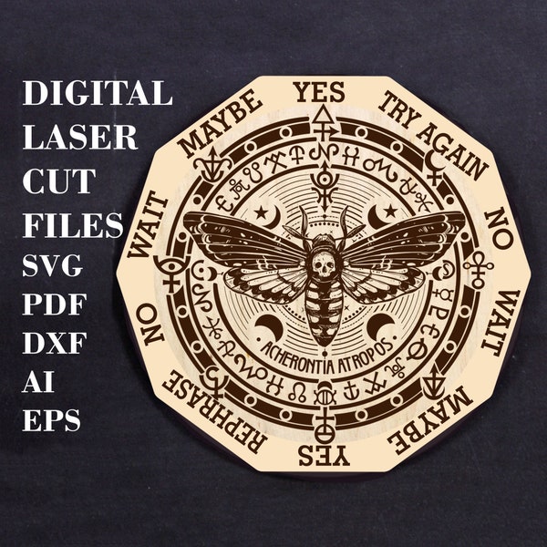 Death Moth Svg - Etsy