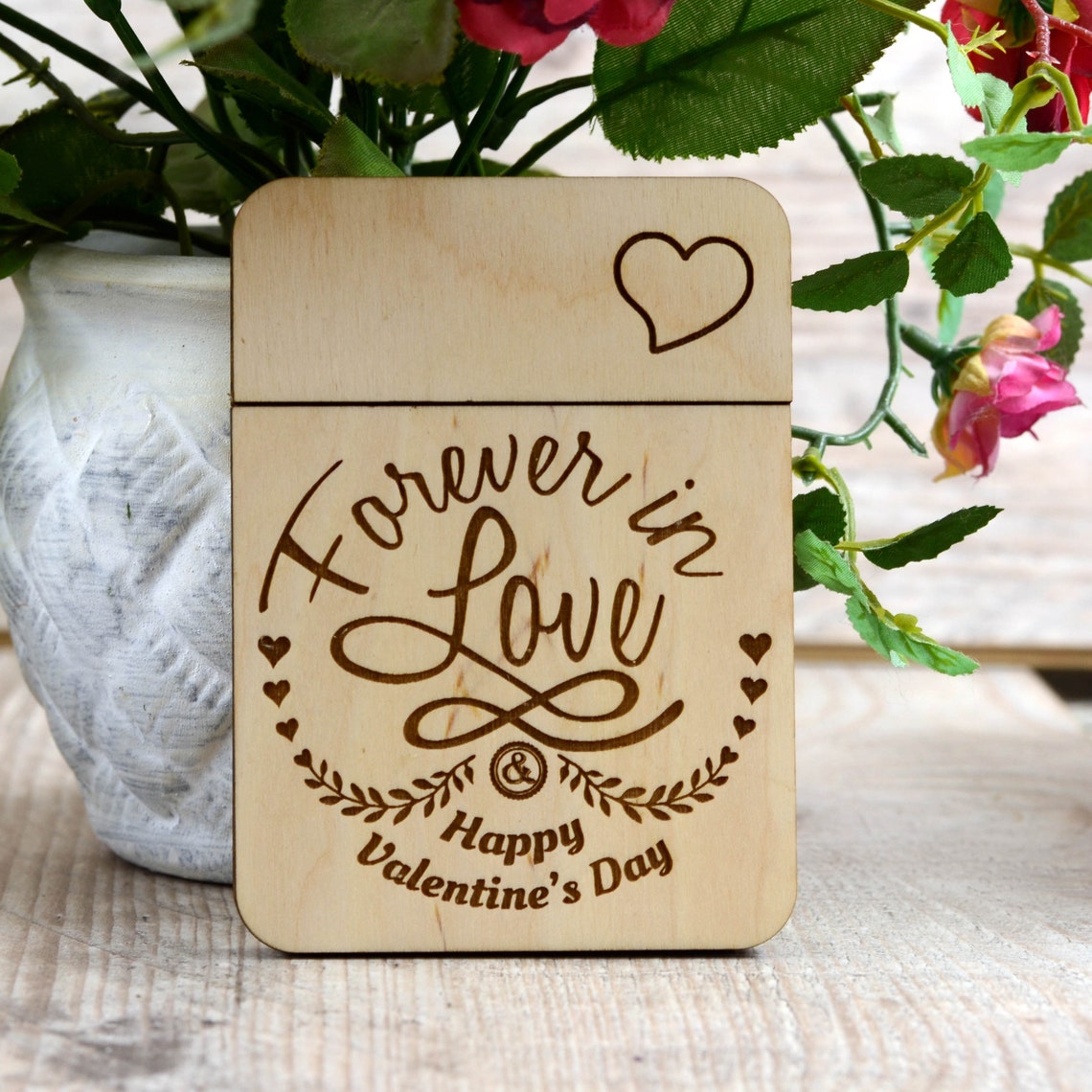 Valentine Gift Card Holder SVG Box for Gift Card SVG Glowforge - Etsy