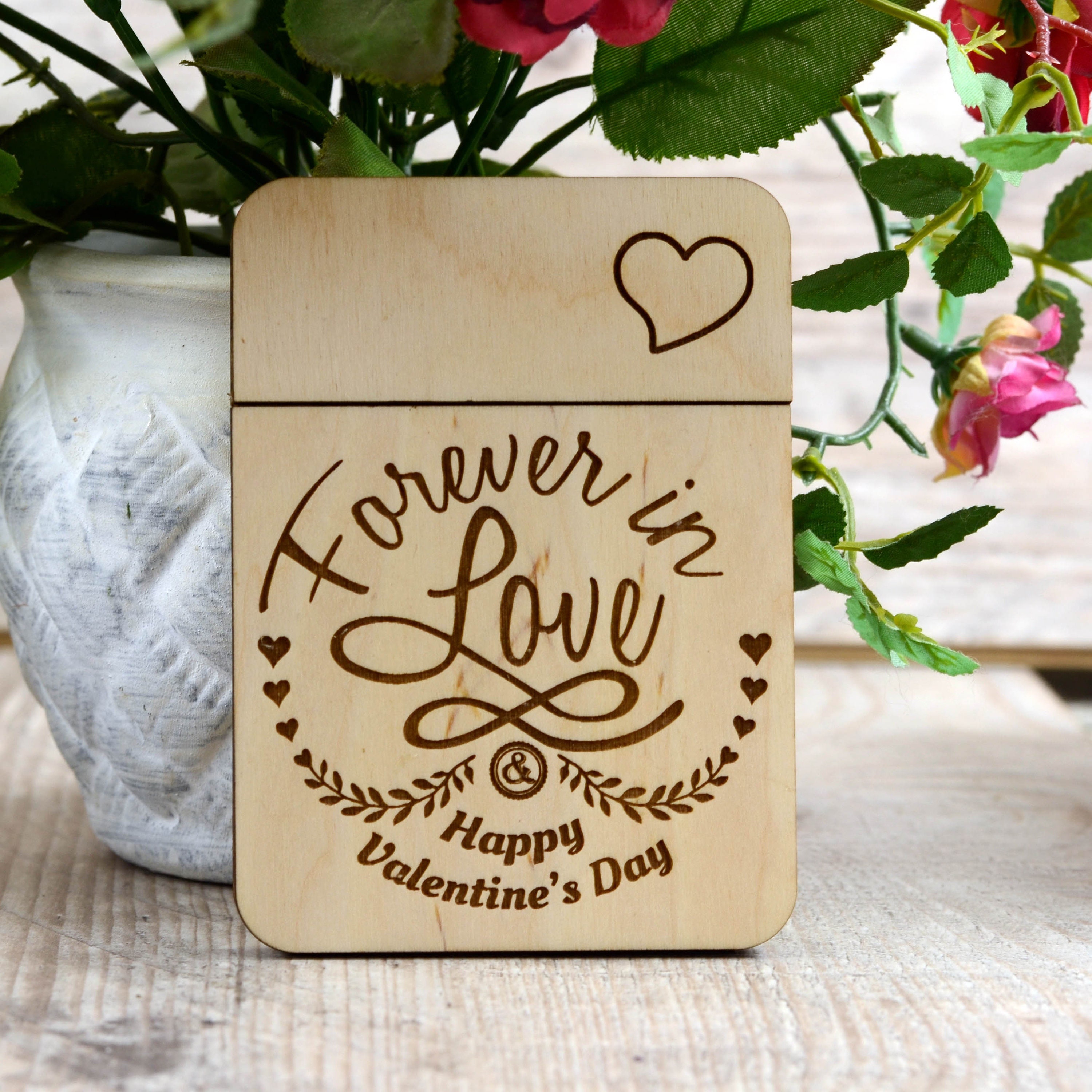 Valentine Gift Card Holder SVG Box for Gift Card SVG Glowforge - Etsy