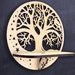 Tree of Life Shelf SVG Moon Pendulum Shelf SVG Wall Crystal Shelf Laser ...