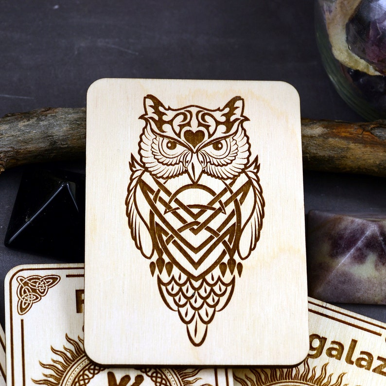 Elder Futhark Runes Oracle Cards SVG Set of 24 Pcs With Box - Etsy