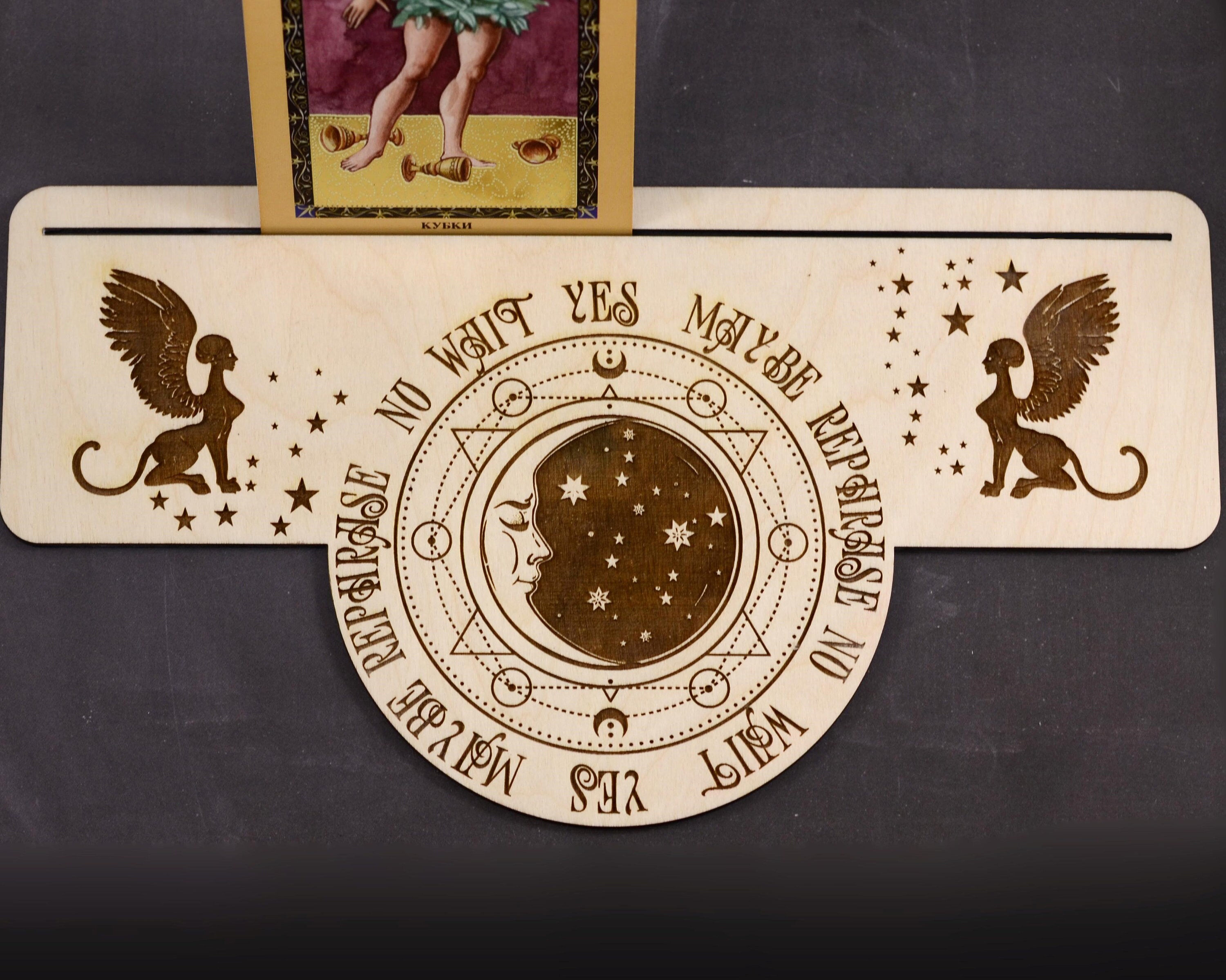 Pendulum Board Svg Tarot Card Stand Svg Glowforde File Digital - Etsy UK