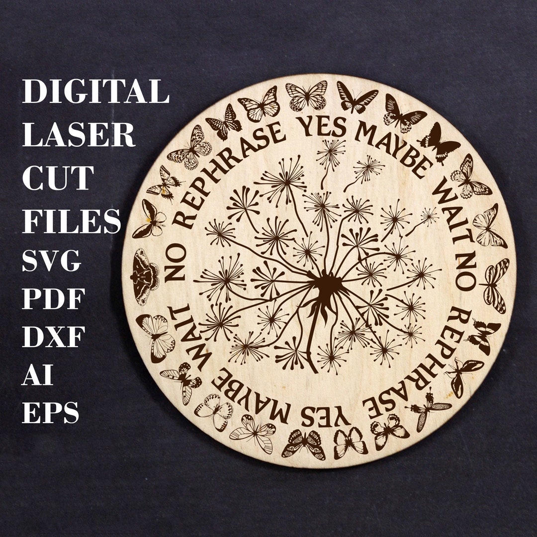 Dandelion Pendulum Board Svg Divination Tool Svg Pagan Decor Svg ...