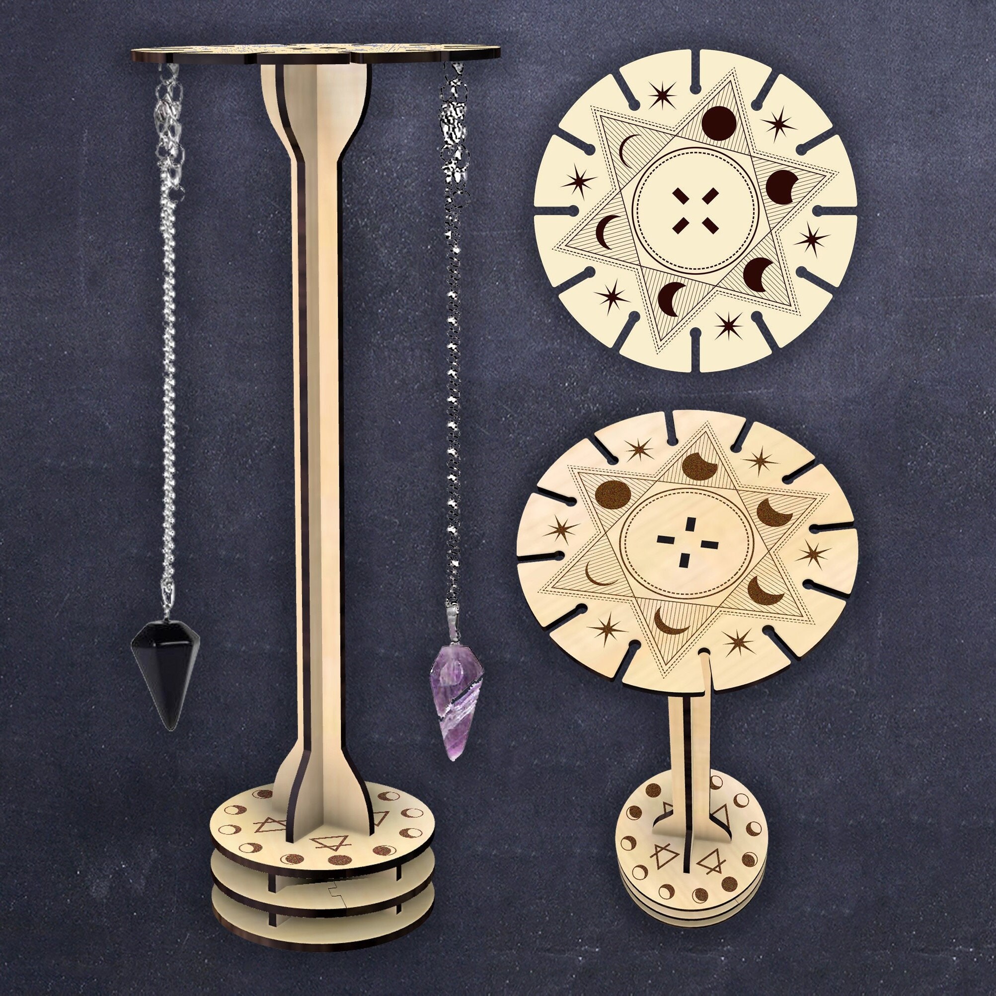 Circle Stand for 12 Pendulums SVG Digital Laser Cut File - Etsy UK