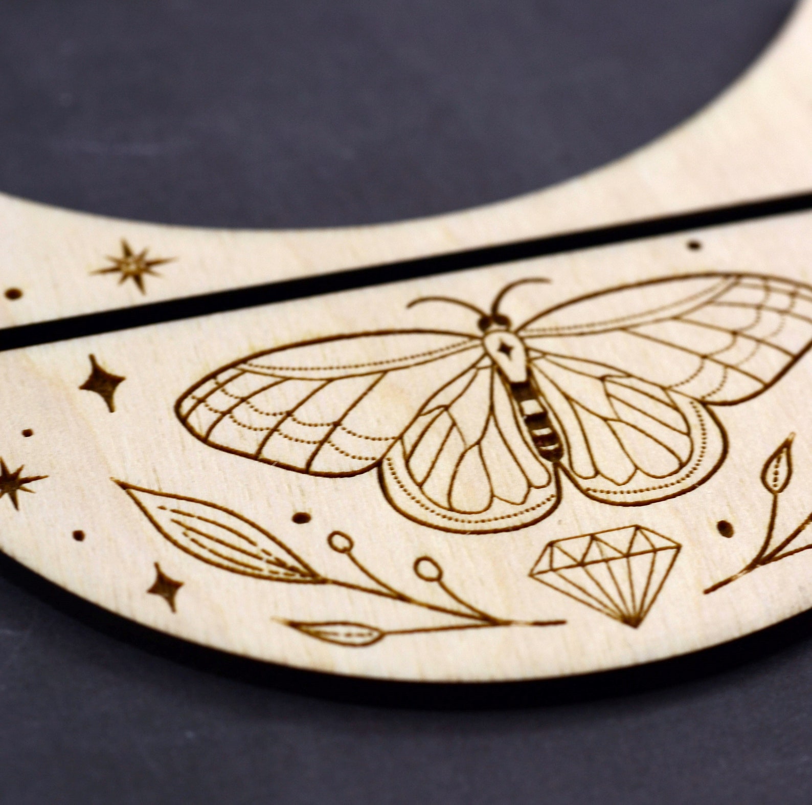 Moth Tarot Card Stand SVG Tarot Display Card Svg Card of the - Etsy