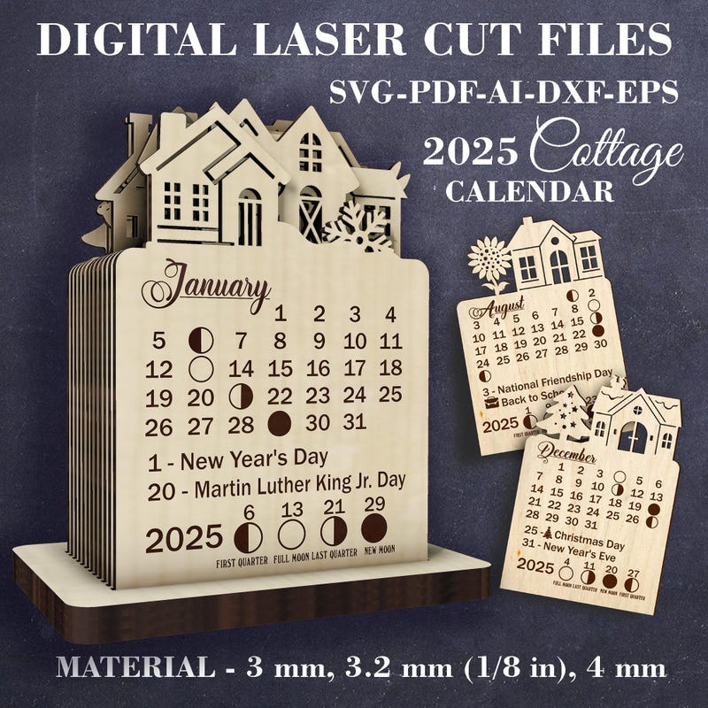 Laser Cut Cottage - Etsy