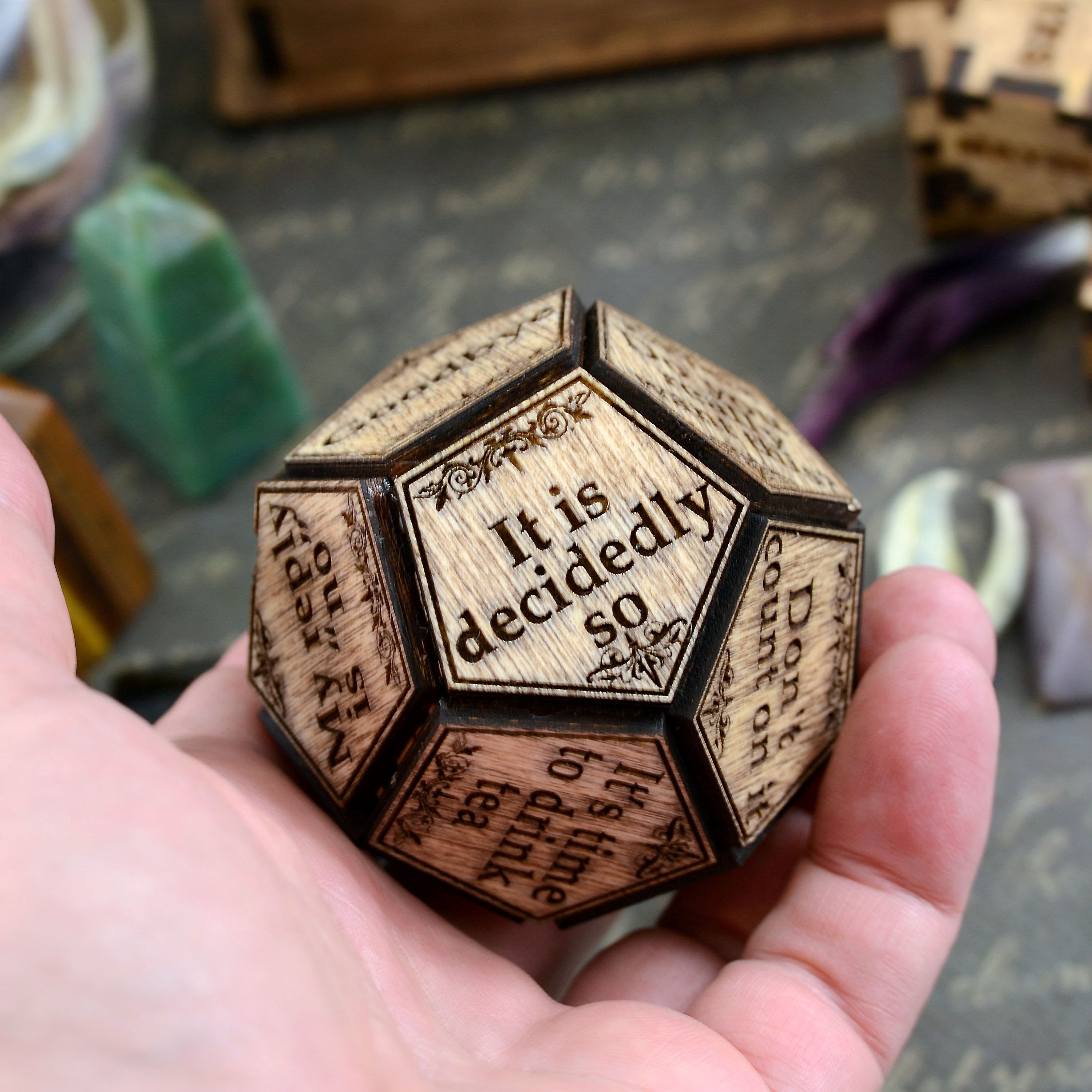 12 Sided Divination Dice SVG Fortune Telling Dice SVG - Etsy