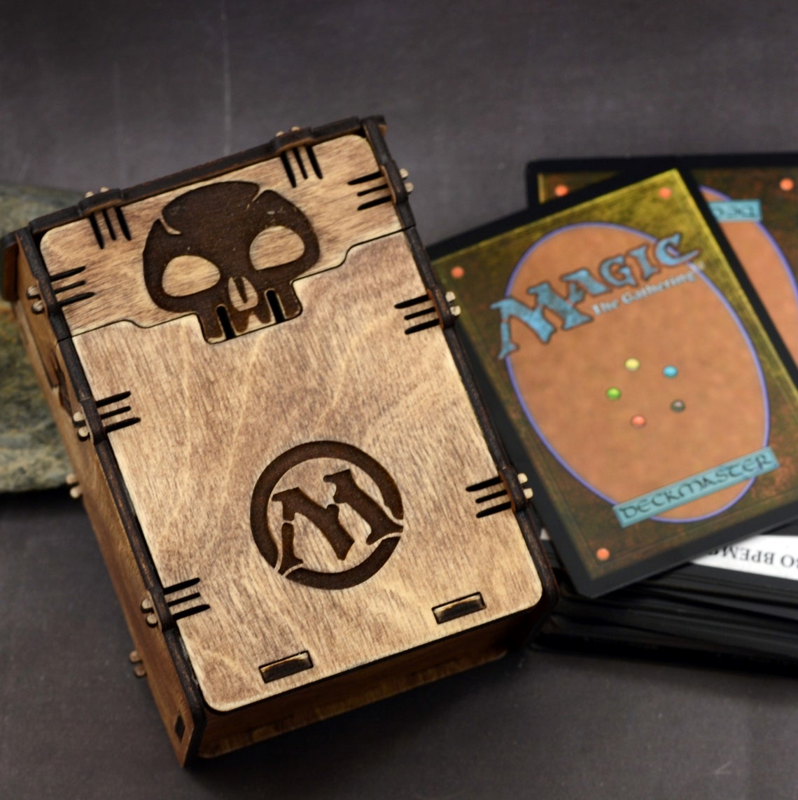 MTG Card Box SVG Box for Board Game Cards Svg TCG Storage Box - Etsy
