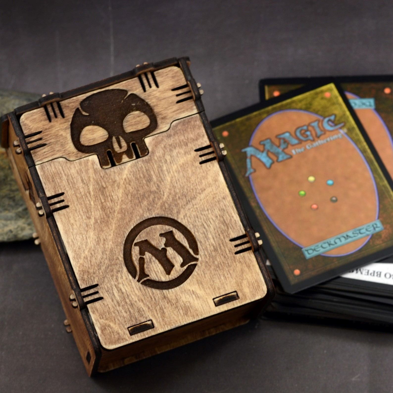 MTG Card Box SVG Box for Board Game Cards Svg TCG Storage Box Svg ...