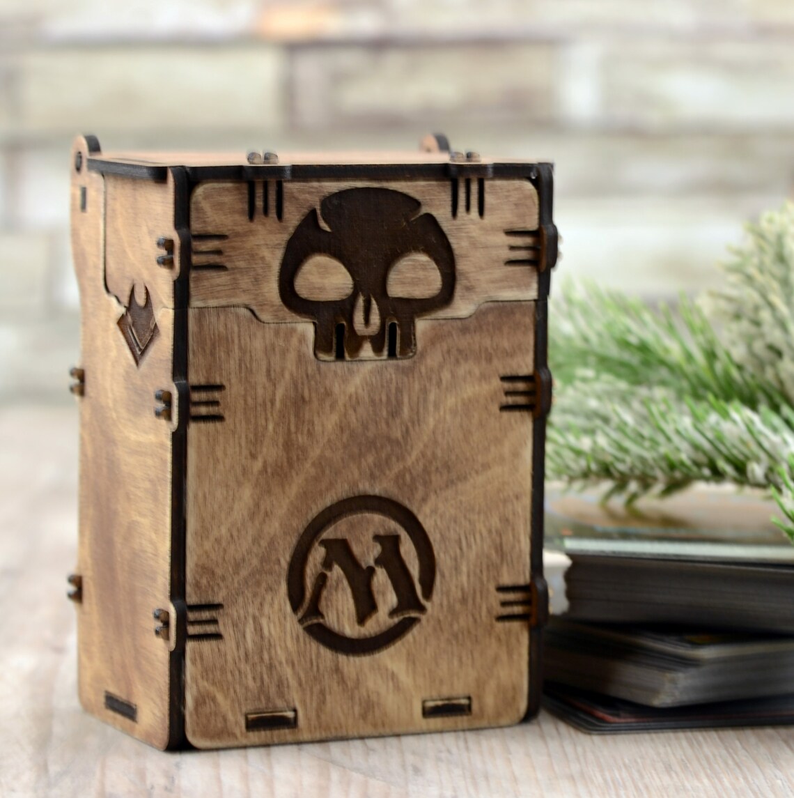 MTG Card Box SVG Box for Board Game Cards Svg TCG Storage Box - Etsy