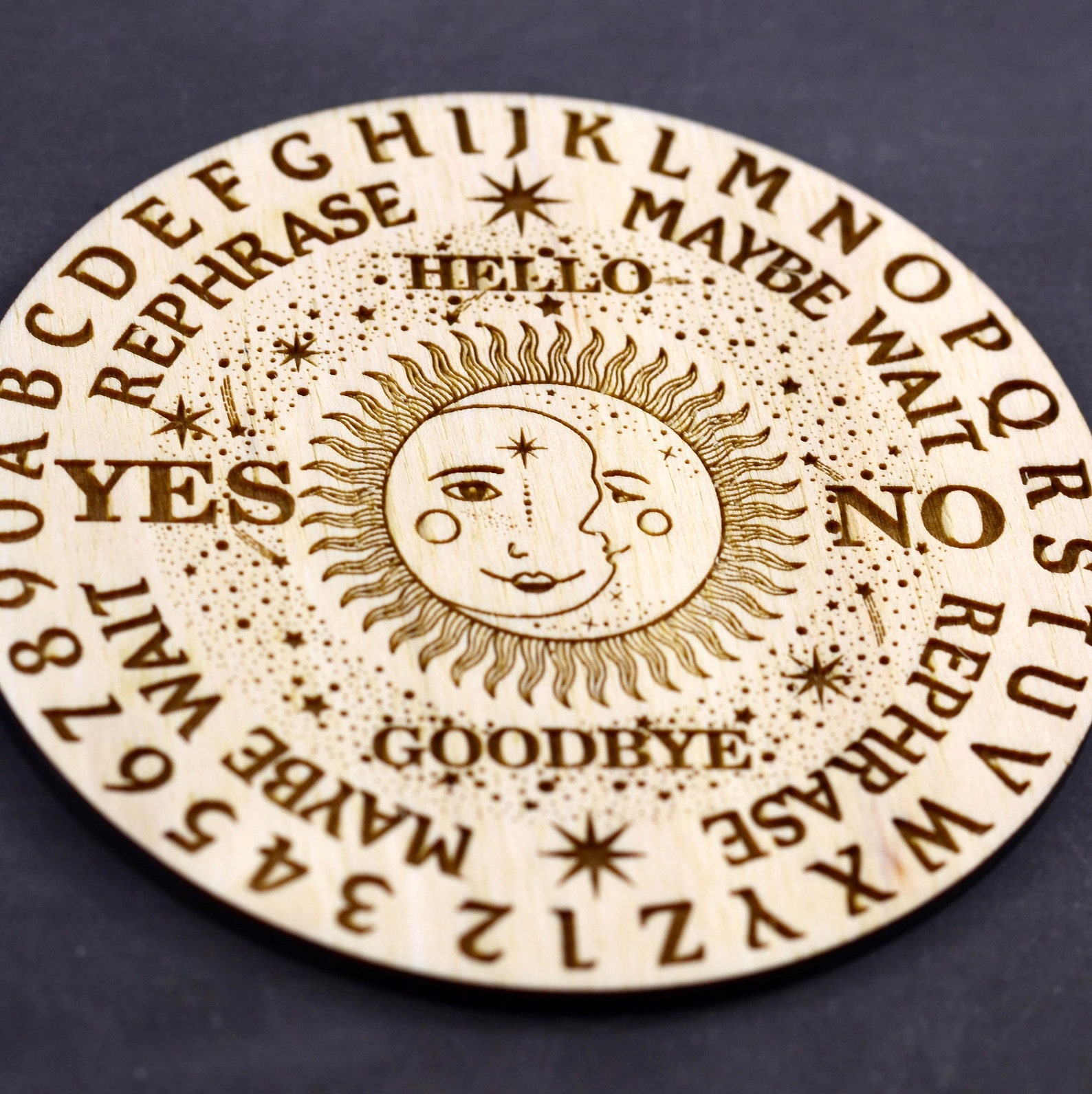 Sun Moon Pendulum Board Svg Yes No Board Svg Digital Laser Cut - Etsy