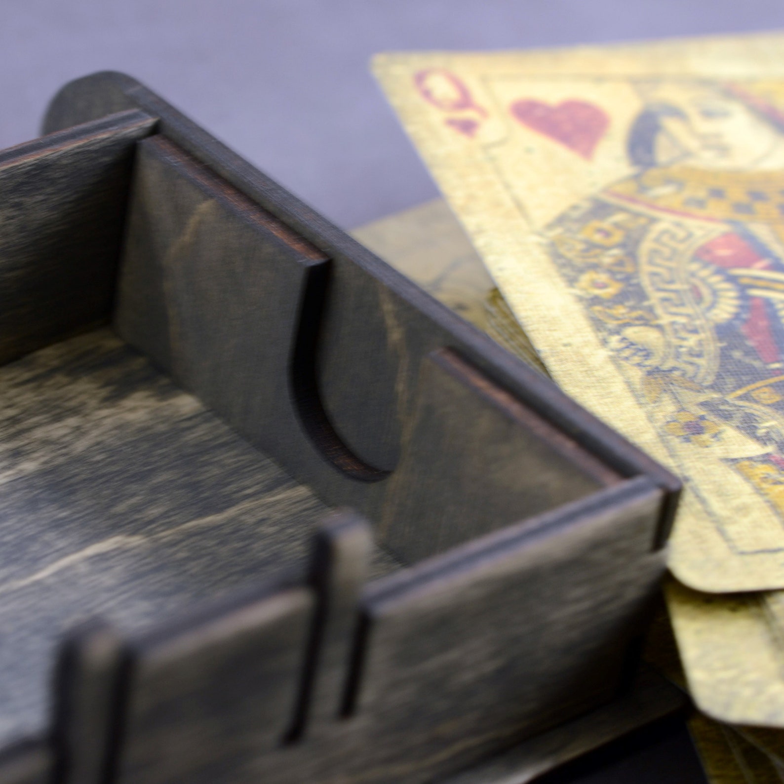 Poker Card Box SVG Playing Card Box Svg Small Wooden Box - Etsy