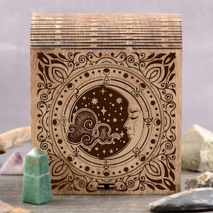 Witch Trinket Box Svg Moon Wiccan Box Svg Pagan Box Svg Jewelry Box ...