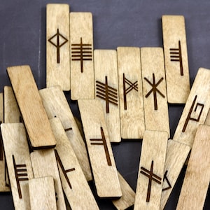 Ogham Stave Set SVG Ogham Runes Set of 25 Pcs SVG Ancient Irish ...