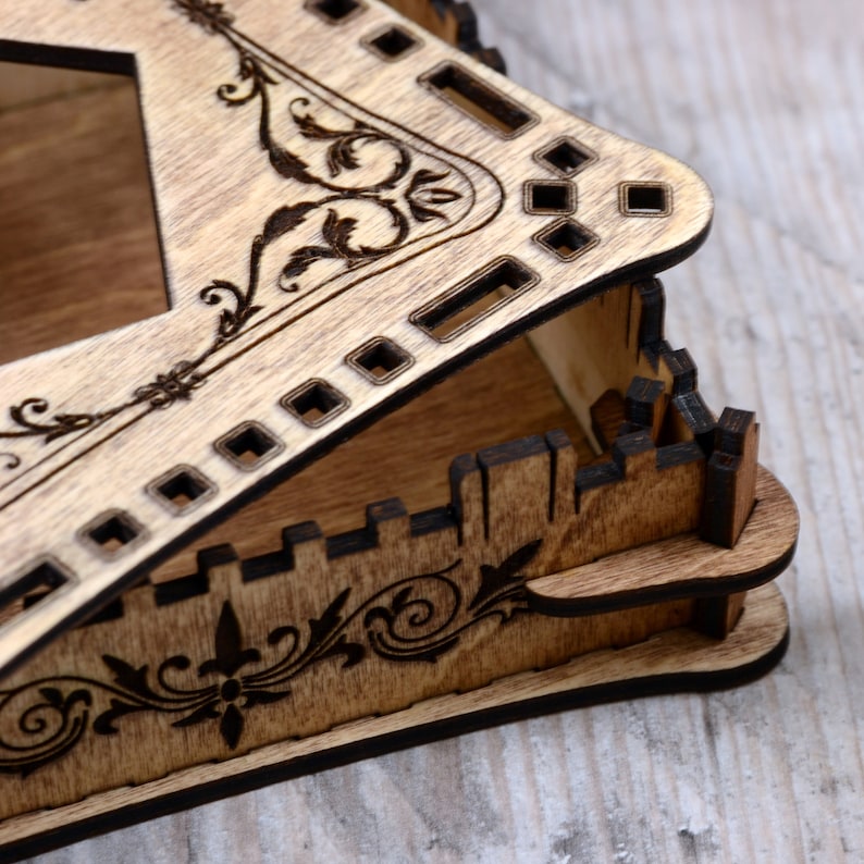 Divination Dice With Gift Box SVG Fortune Telling 12 Sided - Etsy