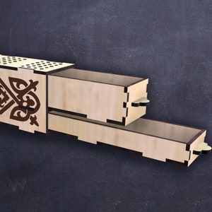 Incense Burner Box SVG Incense Stick Holder Box Svg Digital Laser Cut ...