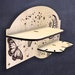 Moon Crystal Shelf Display Laser Cut File, Moth Pendulum Shelf SVG ...