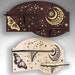 Moon Crystal Shelf Display Laser Cut File, Moth Pendulum Shelf Laser ...