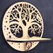 Tree of Life Shelf SVG Moon Pendulum Shelf SVG Wall Crystal Shelf Laser ...