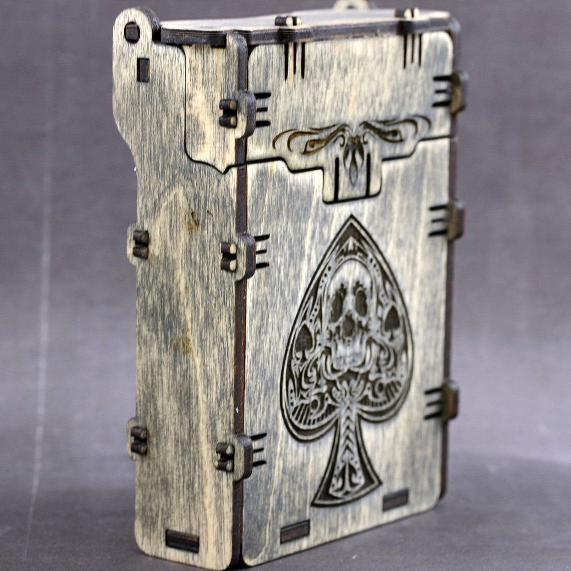 Wooden Poker Card Box SVG Playing Card Box Svg Digital Laser - Etsy